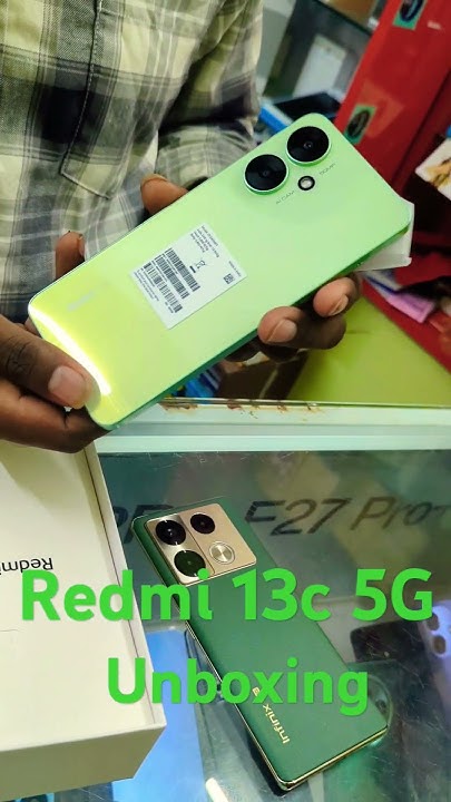 Redmi 13c 5g, 90HZ, 450 nits, Dimensity 6100+(6nm)Camera 50MP, Front 5 MP, Fingerprint(side ...