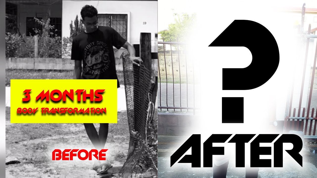 3 Months Natural Skinny to Muscle transformation - YouTube