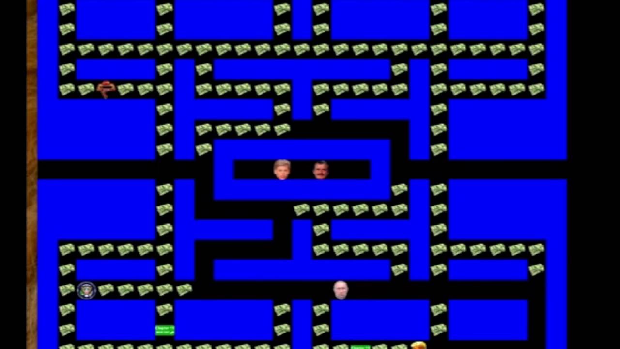 Trump man pacman - YouTube