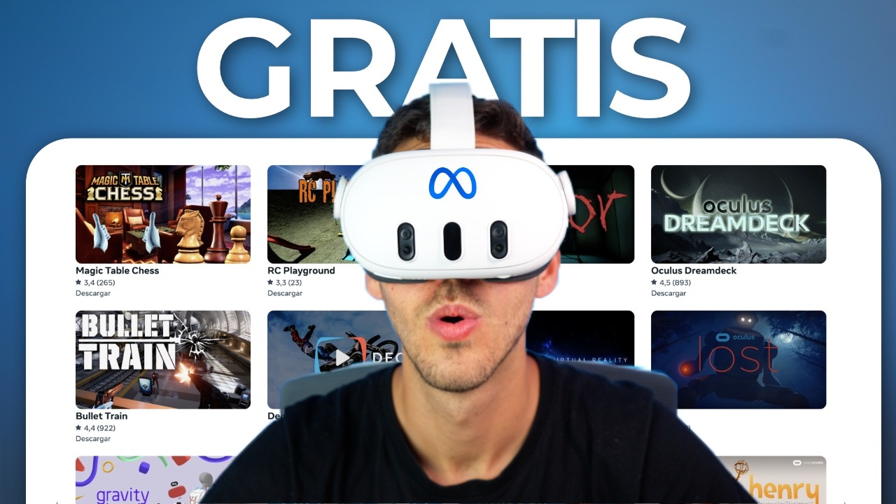 10 JUEGOS GRATIS para Meta Quest 3 y 3s en VR que DEBES PROBAR 🔥 - YouTube