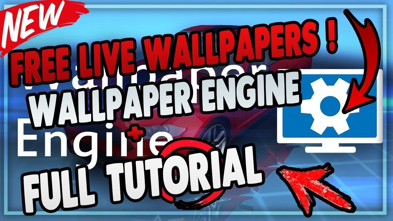 tutorial wallpaper engine como botar foto animada no fundo do seu ...
