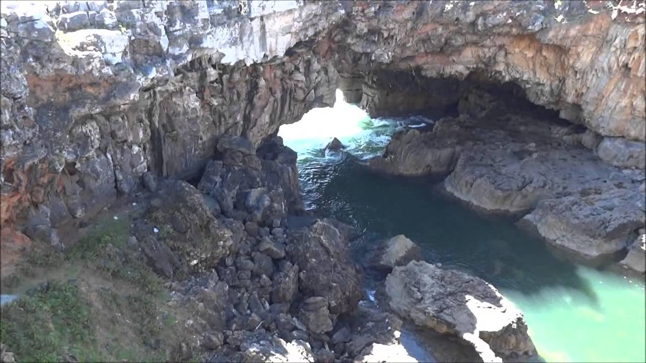 Deadly Place in Cascais Portugal - Devil's mouth. Part 2 - YouTube