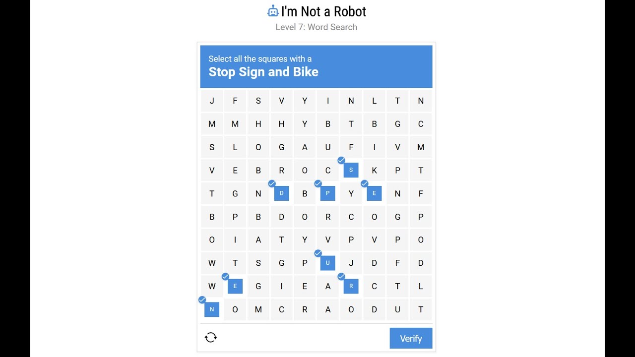 I'm not a Robot (neal.fun) in 5:24 - YouTube