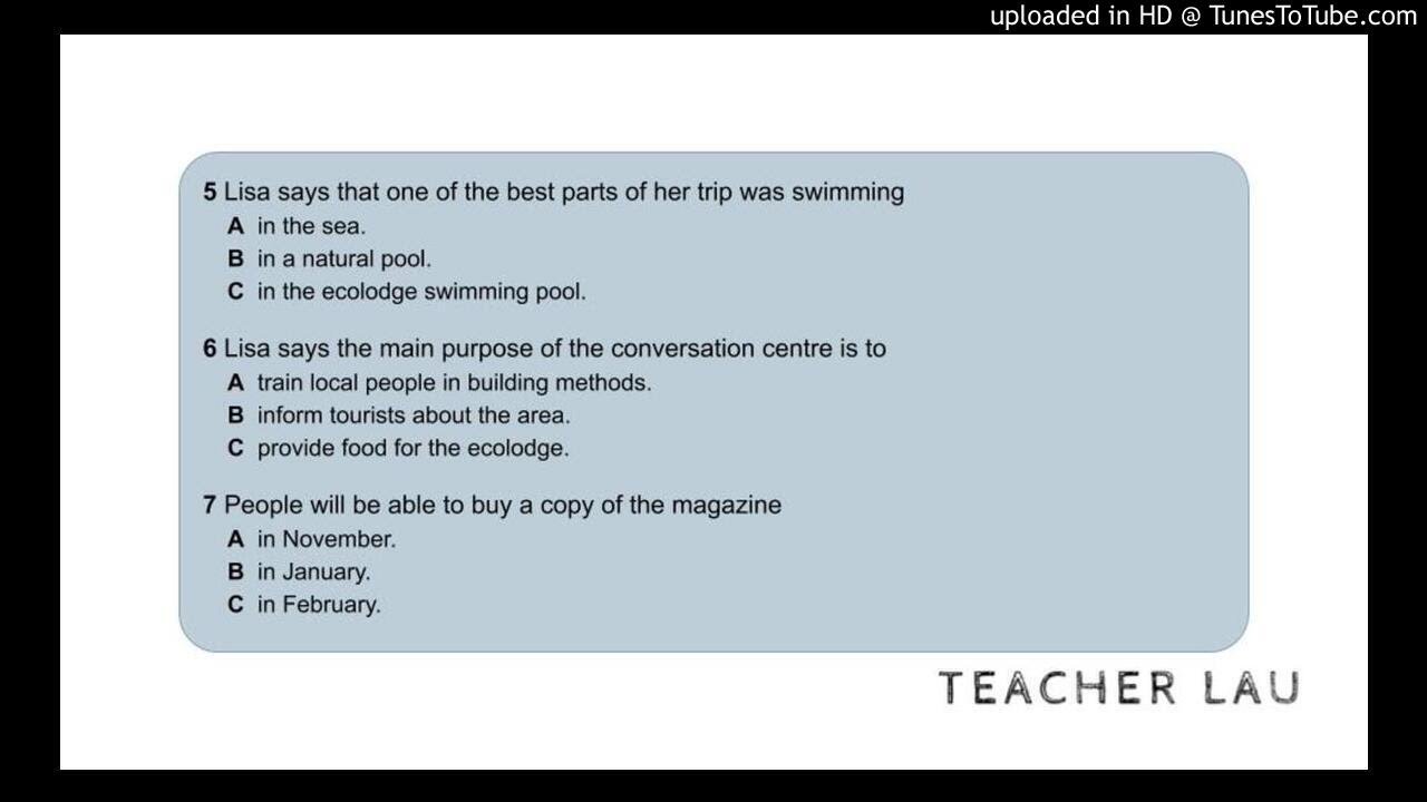 2.12 Exam Folder 8 - Paper 3, Part 4 Multiple choice - 5-7 - YouTube