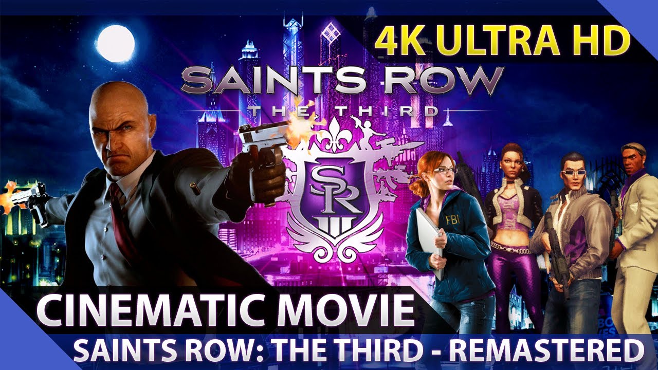 Saints Row: The Third - Cinematic Movie As HITMAN (4K) - YouTube