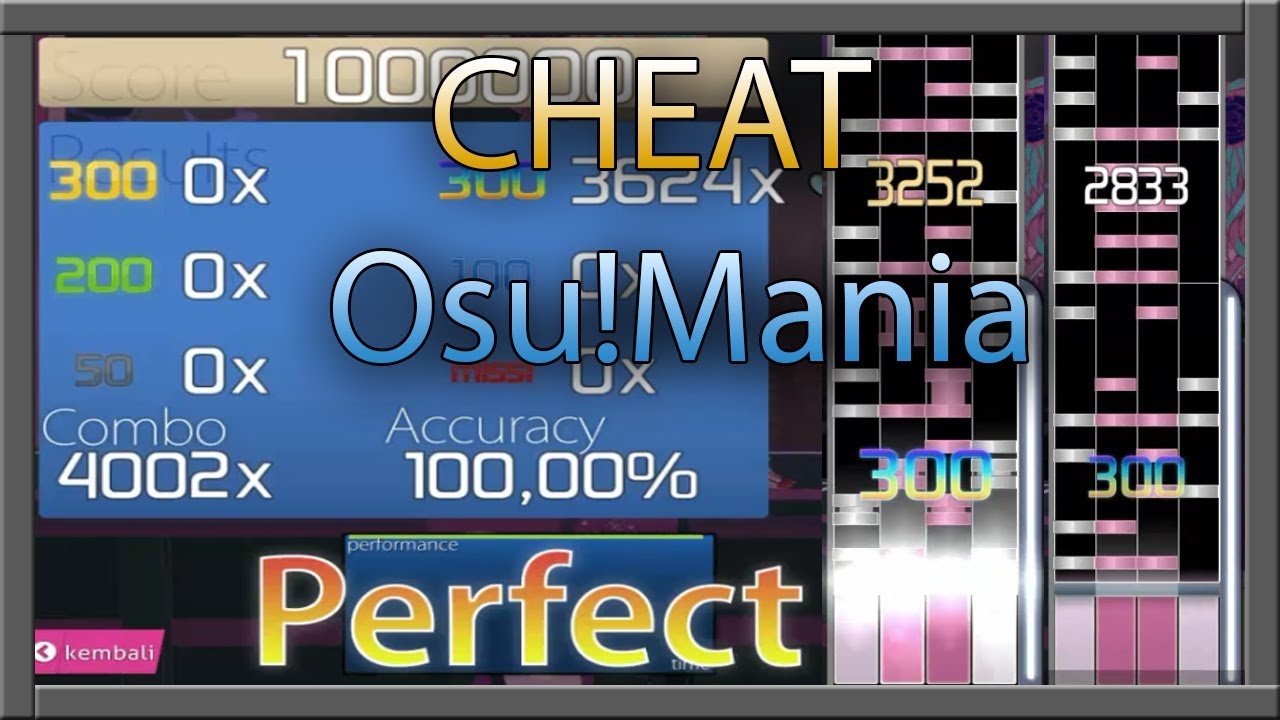 Osu!Mania Cheat Hack!! WORKING !! [NEW UPDATE 2018] - YouTube