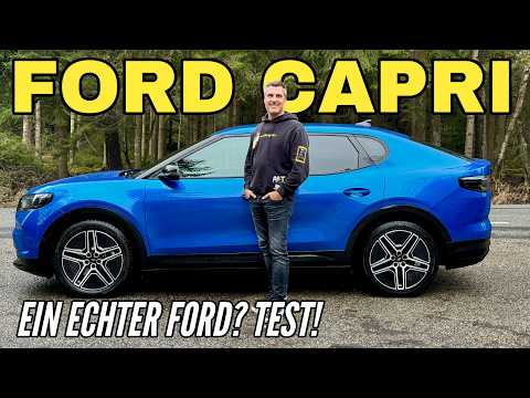 FORD CAPRI 2025: Wie viel VW steckt im Elektro-SUV? Test | Reichweite | Laden | Preis