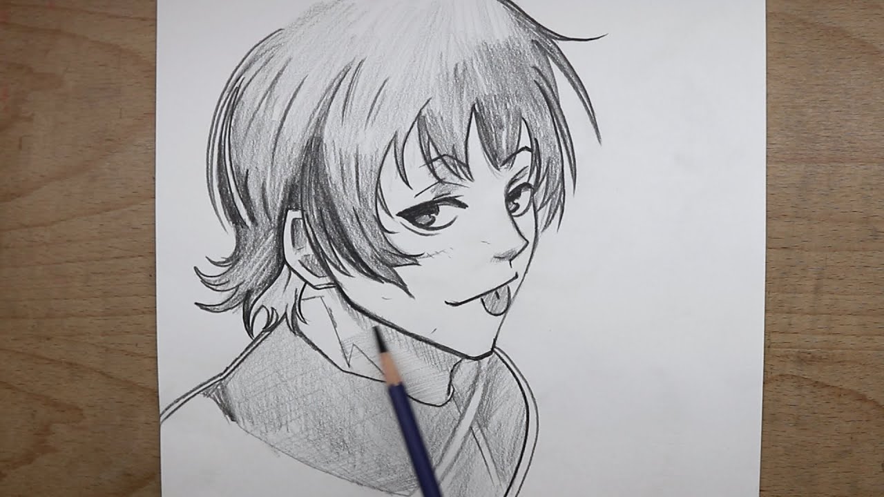 How to draw Bachira Meguru | Easy anime step by step | Easy anime ...