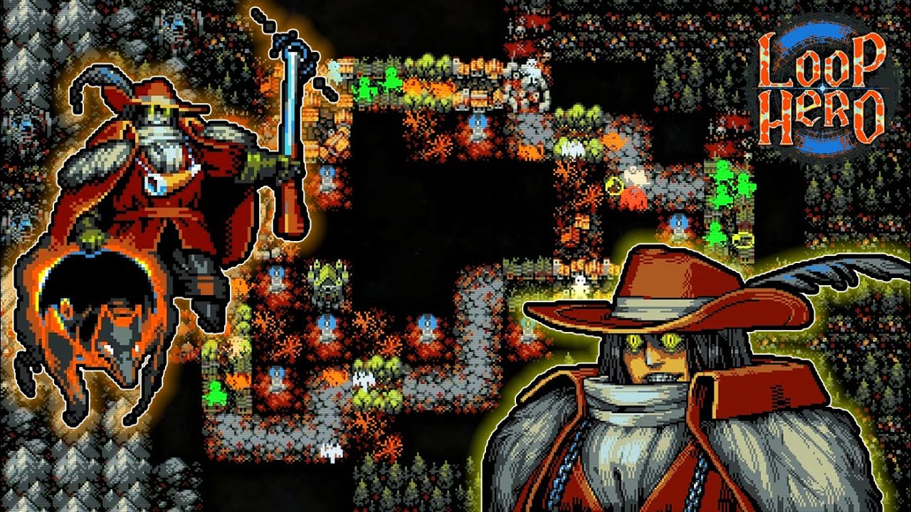 [루프 히어로] 3장 행성을 먹어치우는 블랙홀을 다루는 사냥꾼 (Loop Hero) - YouTube