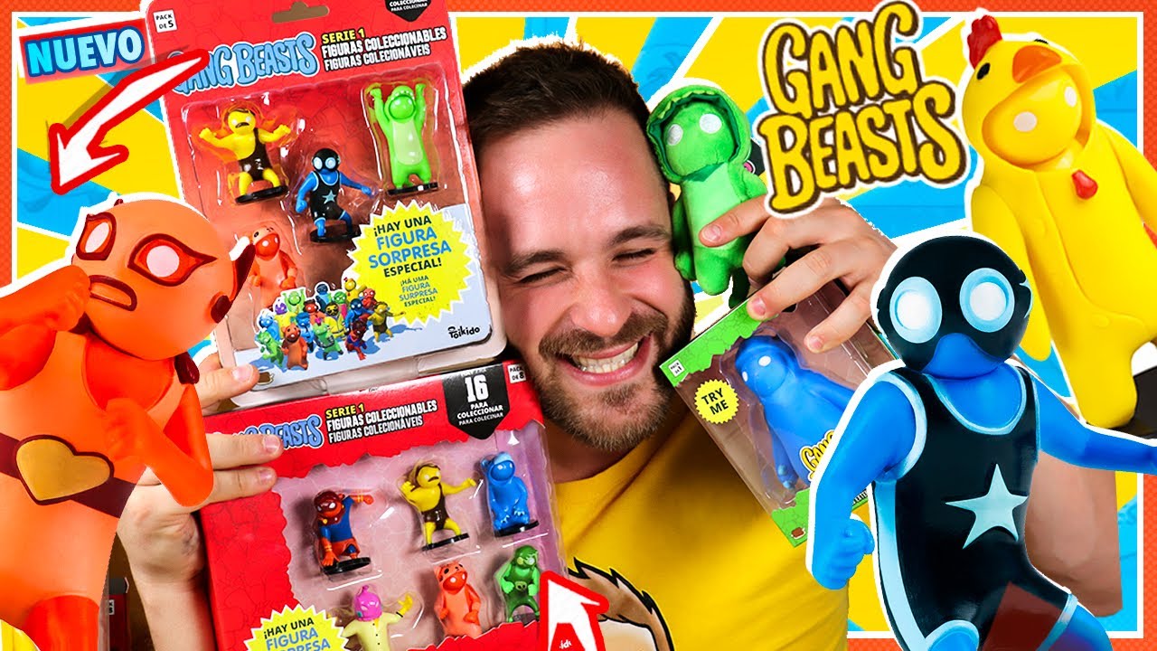 Gang Beasts Series 1 UNBOXING FIGURAS COLECCIONABLES de Bizak en Pe ...