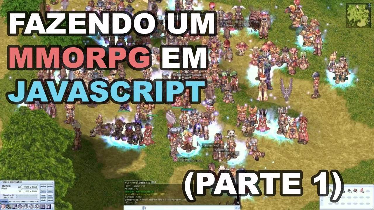 Tutorial Fazendo Um Mmorpg Em Javascript Parte 1 Youtube