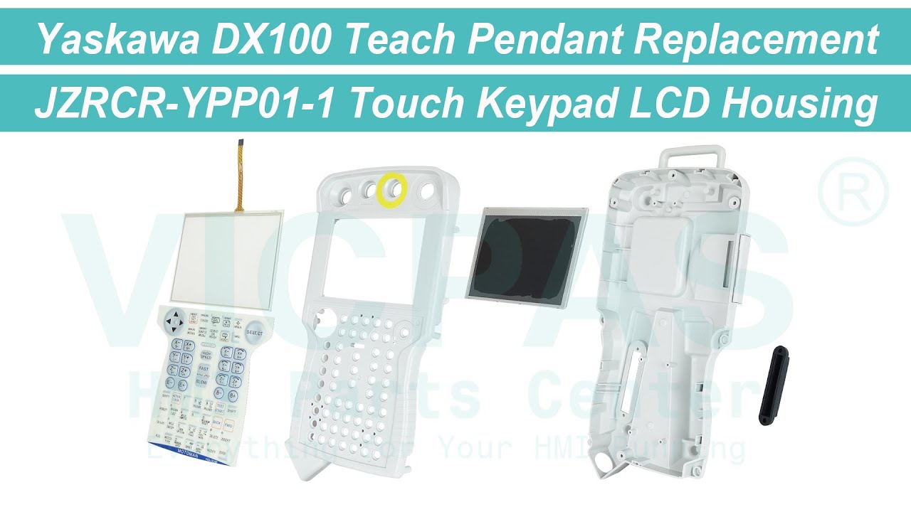 Yaskawa JZRCR-YPP01-1 Keypad Touch LCD Housing - YouTube
