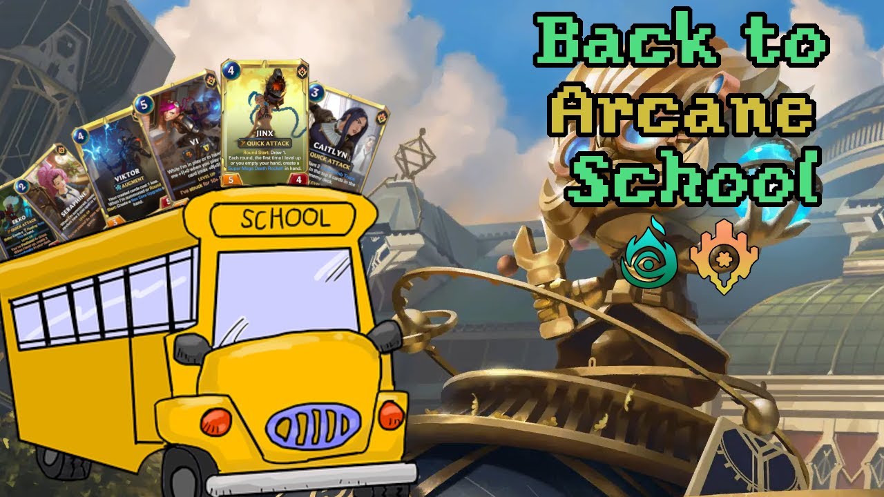 MAXIMUM RNG with Arcane School! | Legends of Runeterra - YouTube