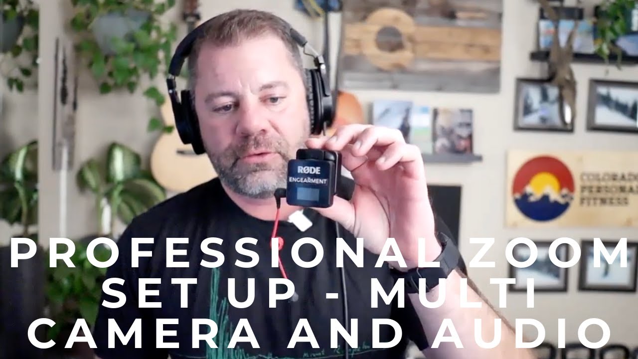 How to set up Zoom with pro audio and video - Recorded live on Zoom ...