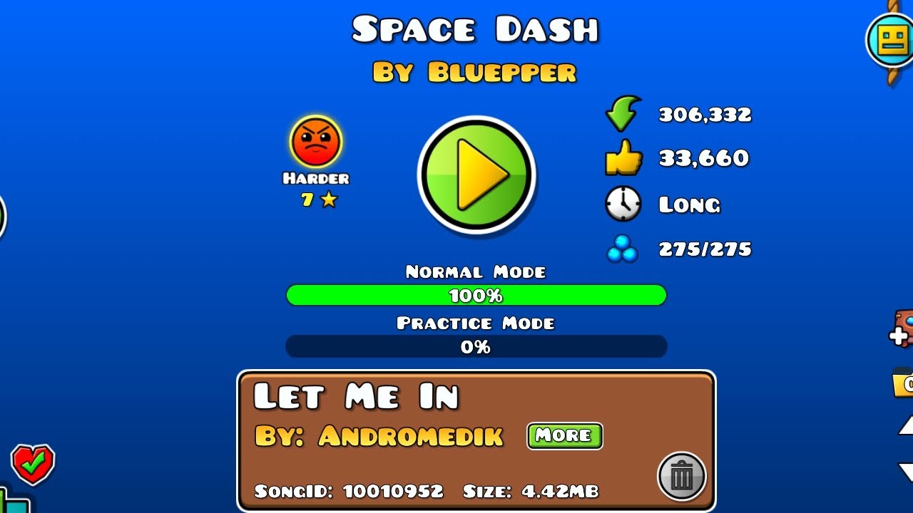 trending levels #1: Space dash - YouTube