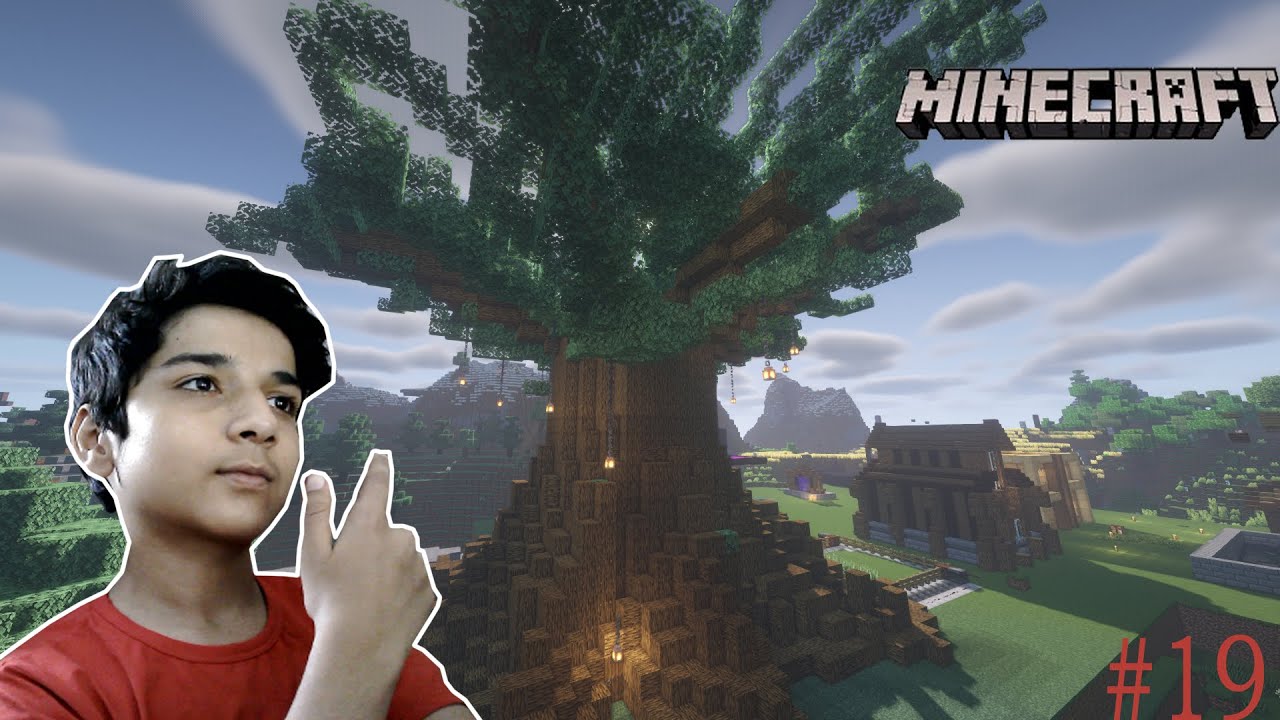 Minecraft: I Make A Giant Tree Base |Survival #19 - YouTube