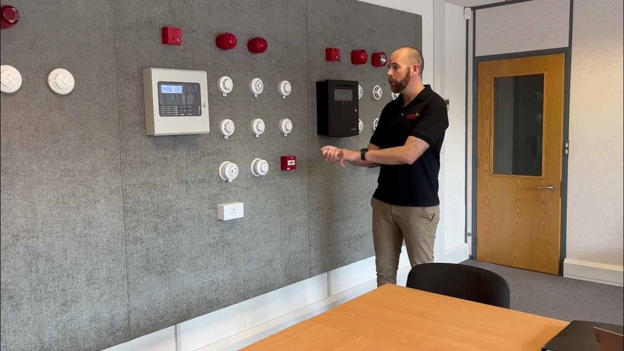Advanced MxPro Fire Alarm Panel Weekly Testing Routine - YouTube