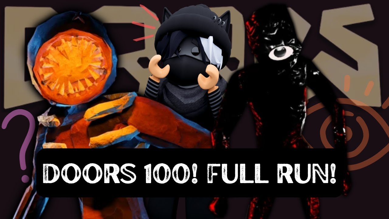 I ESCAPED DOORS LEVEL 100! (Roblox) - YouTube