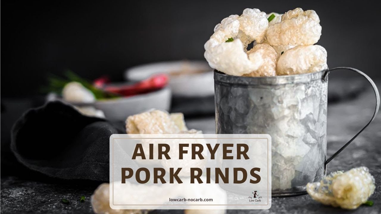 Air Fryer Homemade Pork Rinds Chicharrones - YouTube