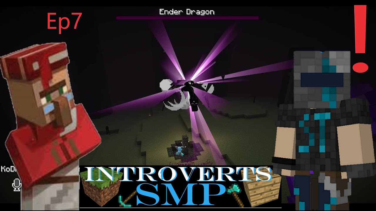 Introverts SMP Ep 7! Minecraft Villagers and the Ender Dragon - YouTube