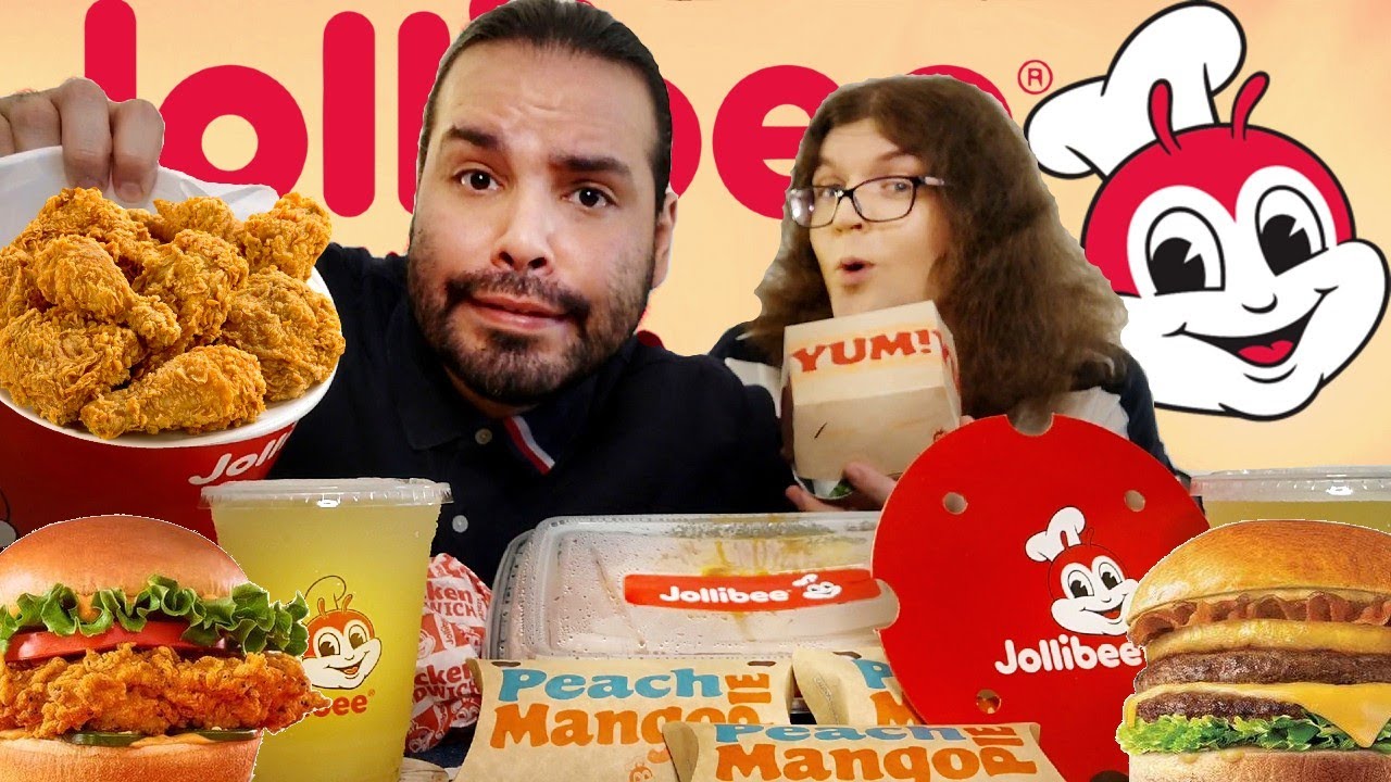 First Time Trying Jollibee *Aloha Burger* | Special Thank you to ...