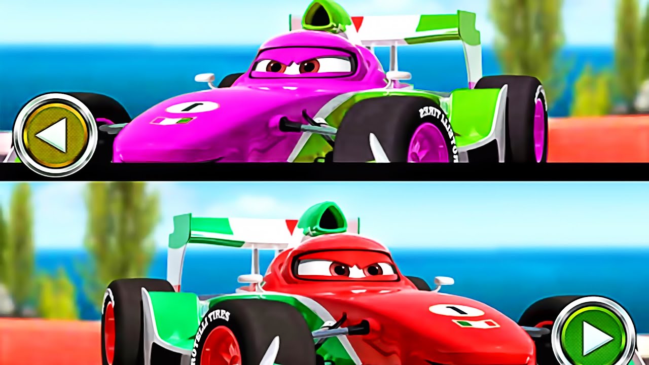 Cars 2 Lightning Speed Race - Choose your Francesco Bernoulli - YouTube