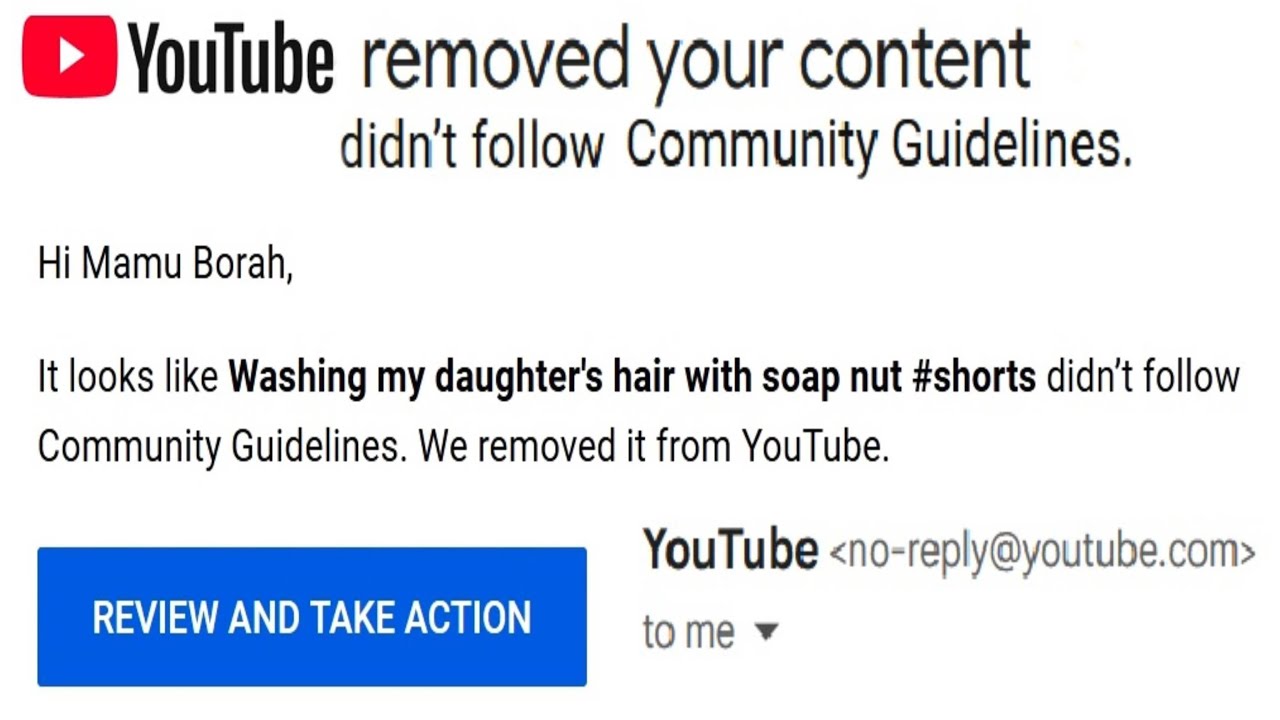 YouTube removed your video – How to appeal & get it approved #youtube ...