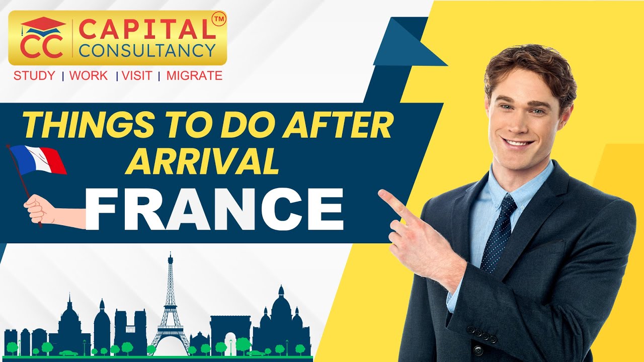 Things to do after arrival France. - YouTube