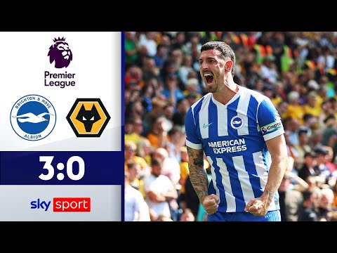 Wolves verpennen! 2:0 nach 5 Min.! | Brighton & Hove Albion - Wolverhampton Wanderers | Highlights