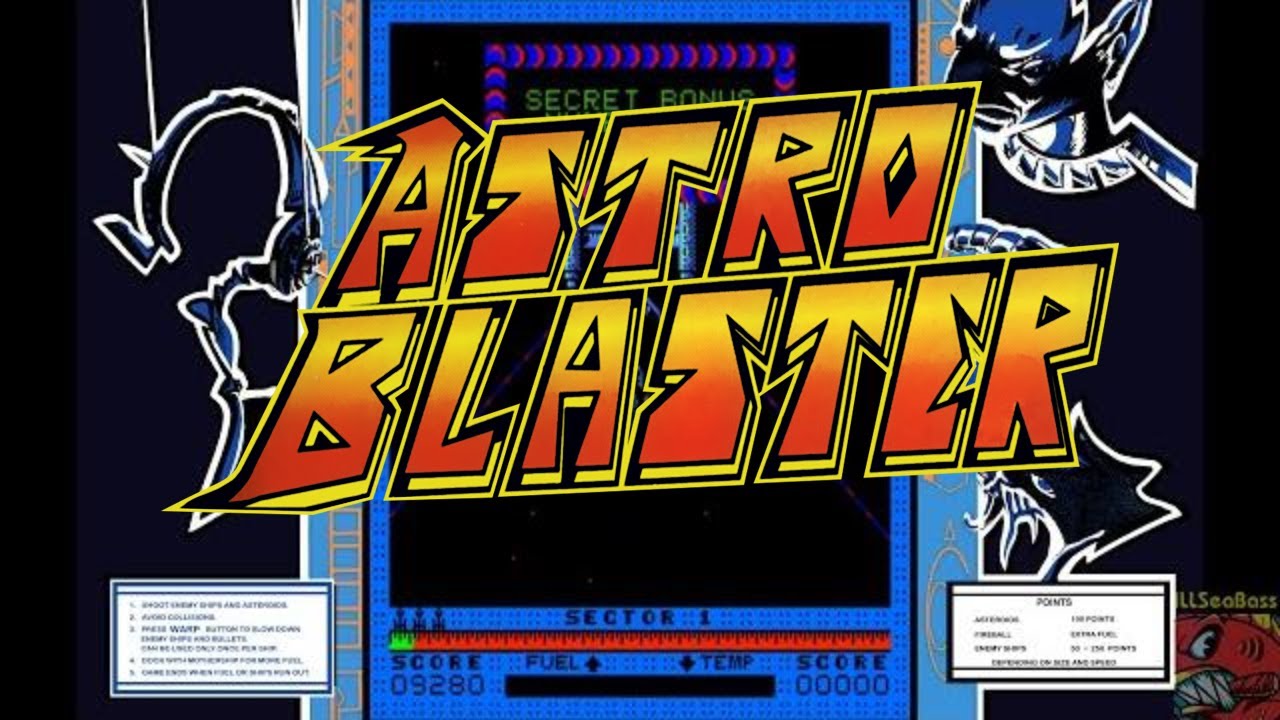 Astro Blaster [MAME] 37,480 - YouTube