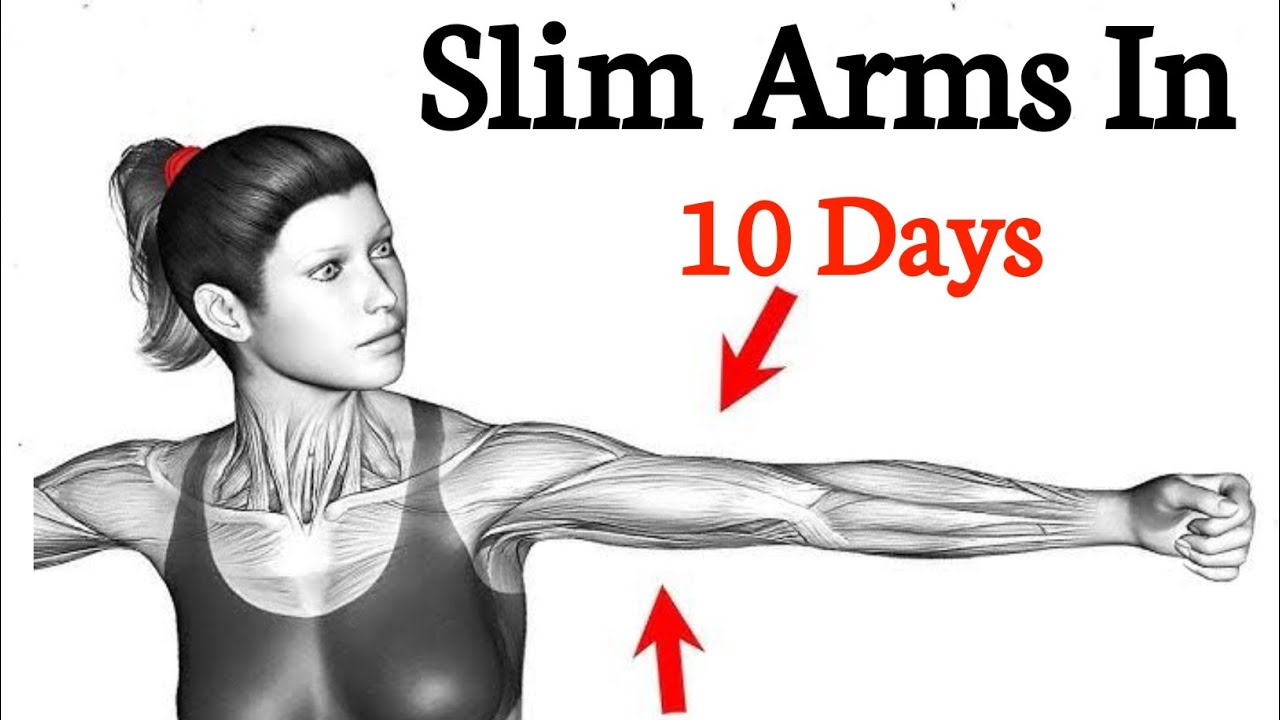 Slim Down Your Arms in 10 Days | Fat-Burning Home Workouts for Toned ...