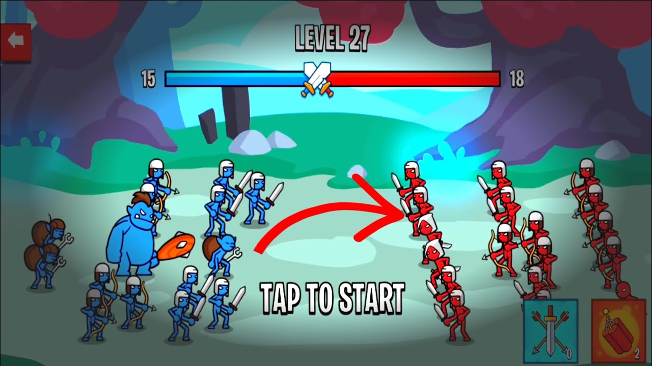 Stick battle | War of legions | Part 04 - YouTube