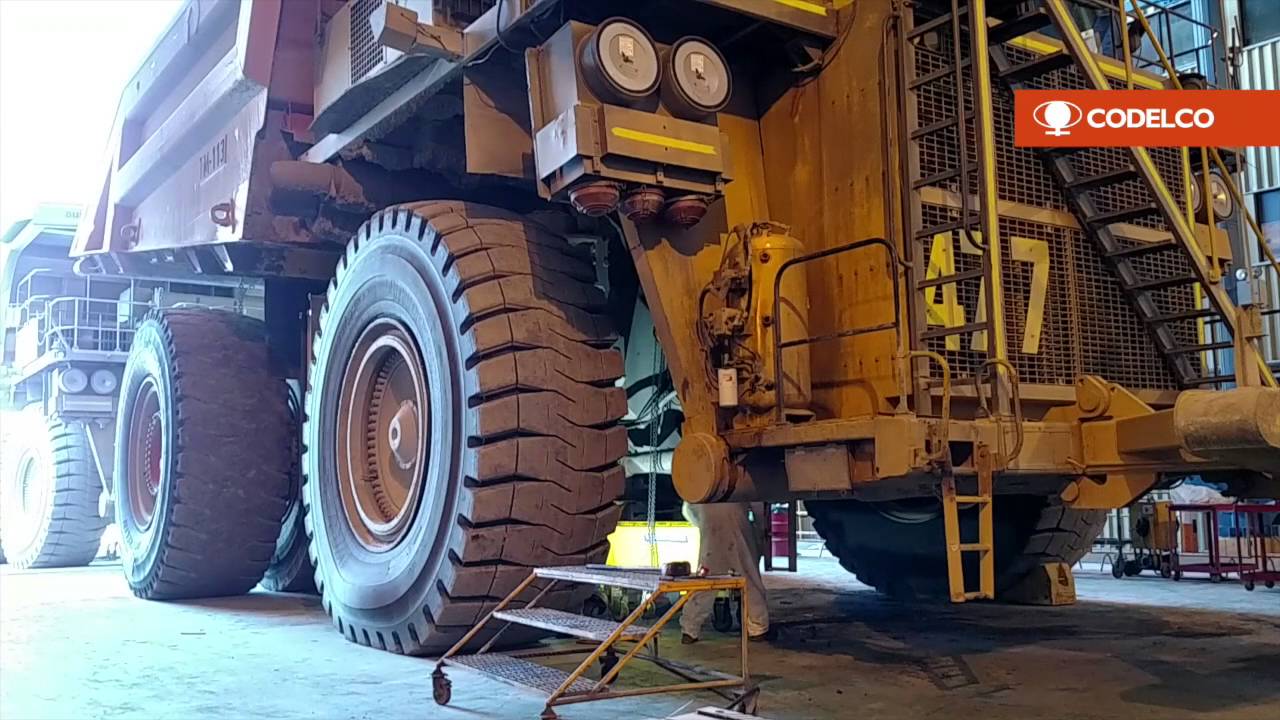 Taller Mantención camión CAEX. #CodelcoEnSegundos Capitulo 22 - YouTube