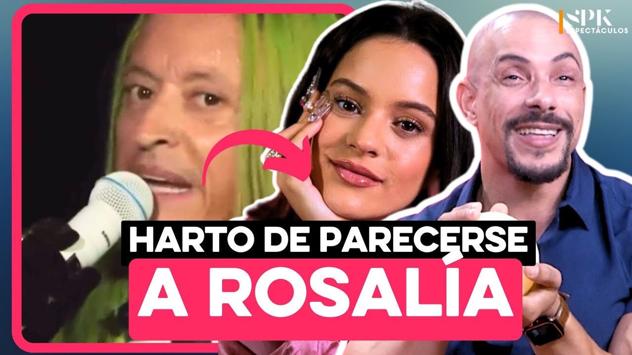 Elvis Crespo se harta de que lo comparen con Rosalía - YouTube