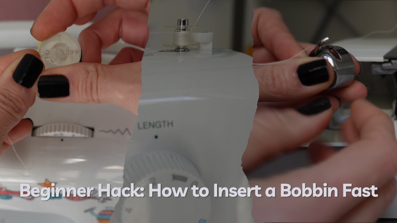 Correct Bobbin Insertion Step by Step | Beginner’s Sewing Guide - YouTube