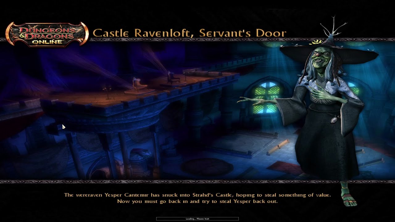 DDO. Mists of Ravenloft. A Raven at the Door. - YouTube