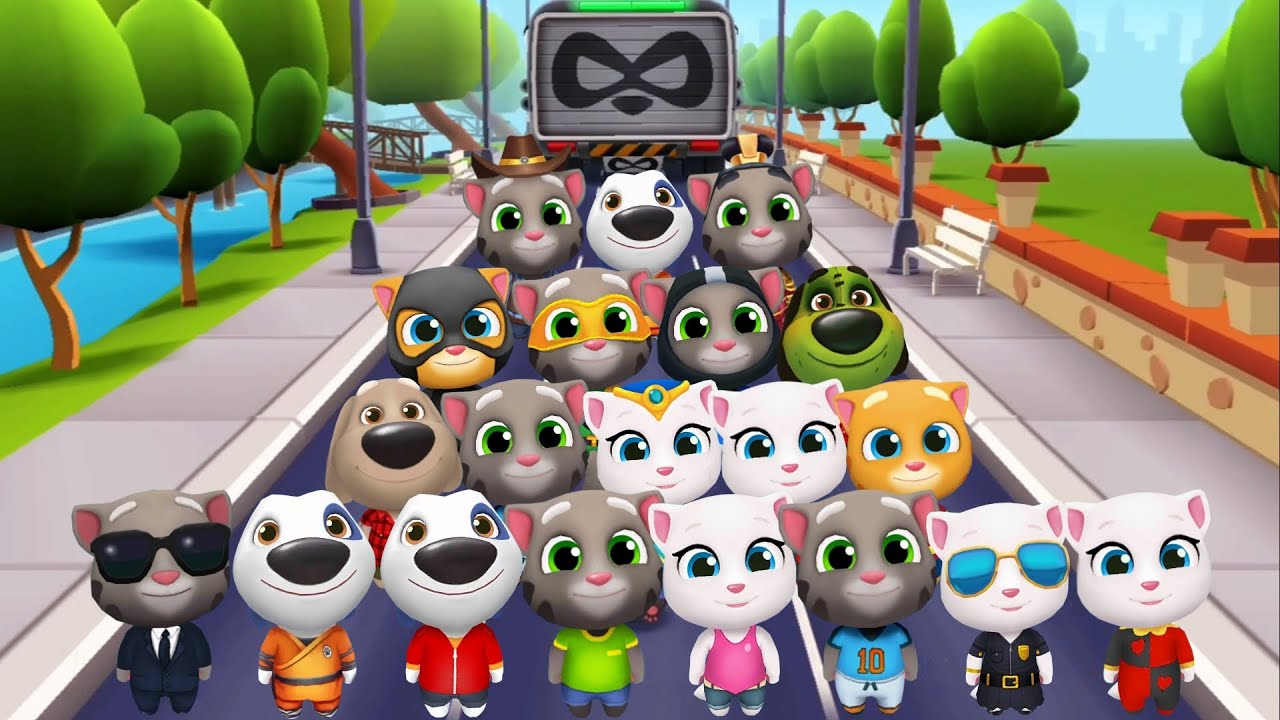 Talking Tom Gold Run - Mission Impossible Spring - Unlock All ...