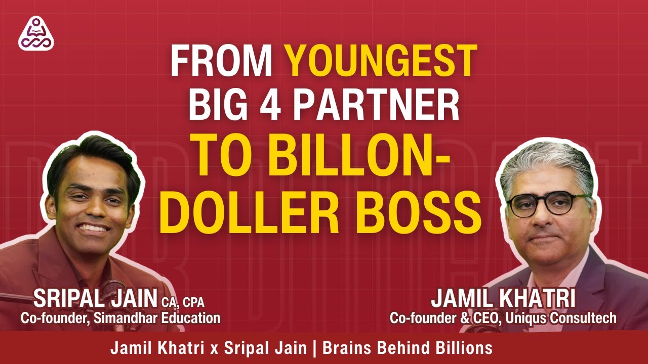 How Jamil Khatri Became India’s Youngest Big 4 Partner | CPA, CMA, ACCA ...
