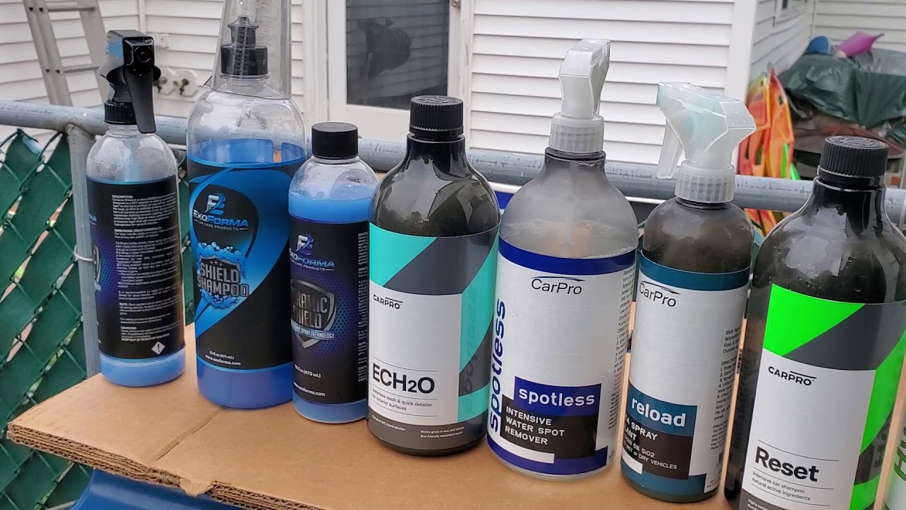 Exoforma Ceramic Shield vs Nexgen Ceramic Spray - YouTube