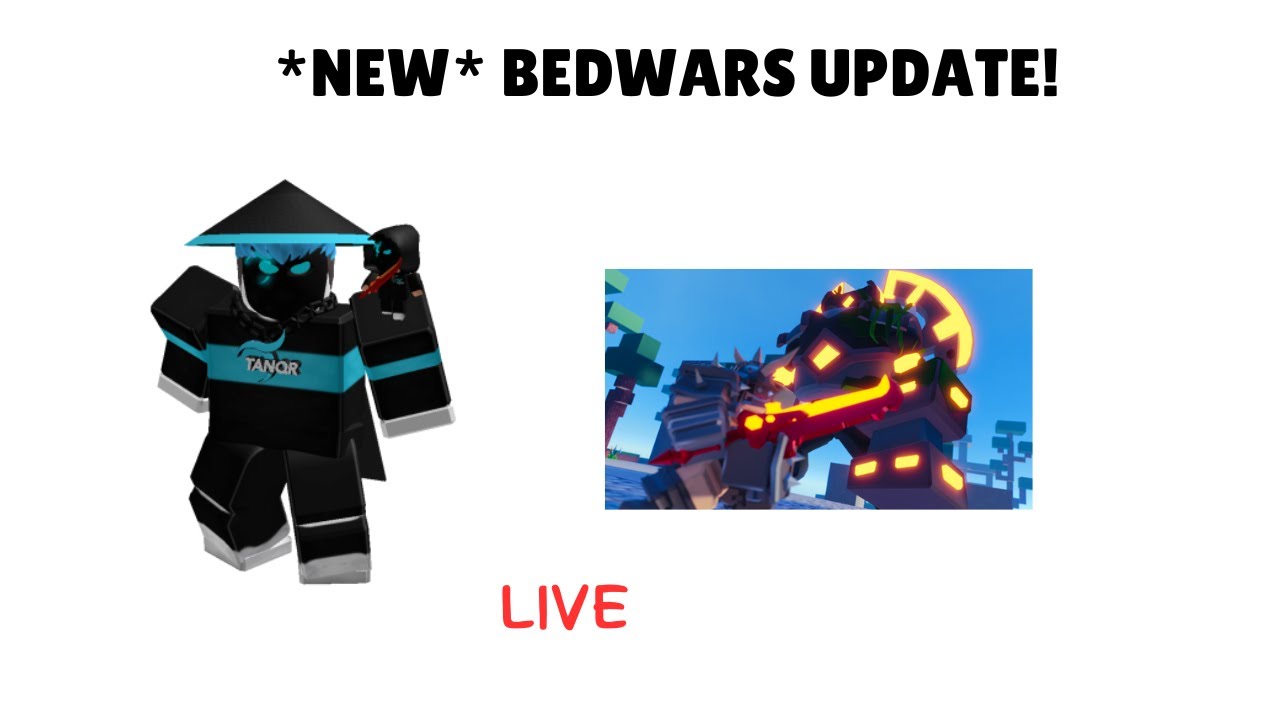 *NEW* BEDWARS UPDATE!! (LIVE ROBLOX) - YouTube