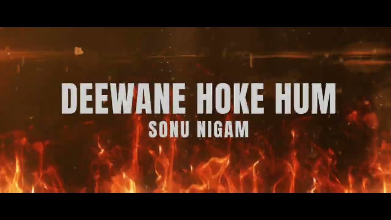 Deewane Hoke Hum x Sonu Nigam x Remix x VishR x 2024 - YouTube