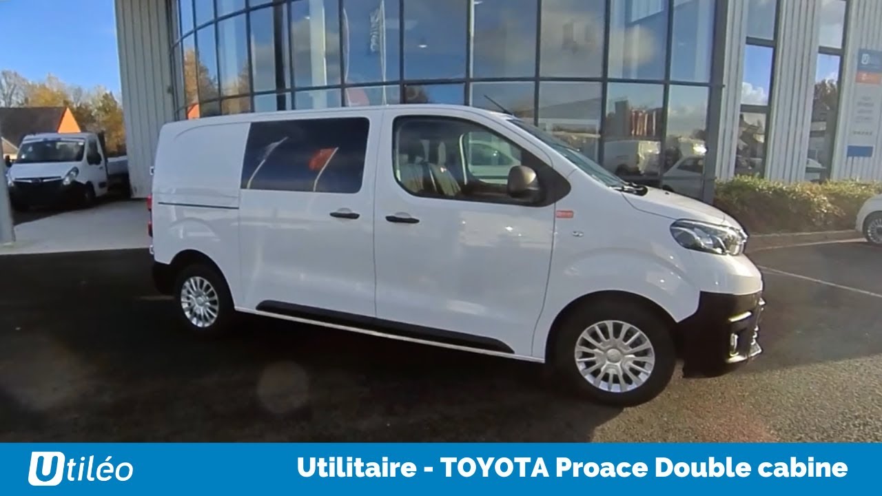 🚚 - Utilitaire - Fourgon Compact TOYOTA Proace Cabine approfondie - YouTube