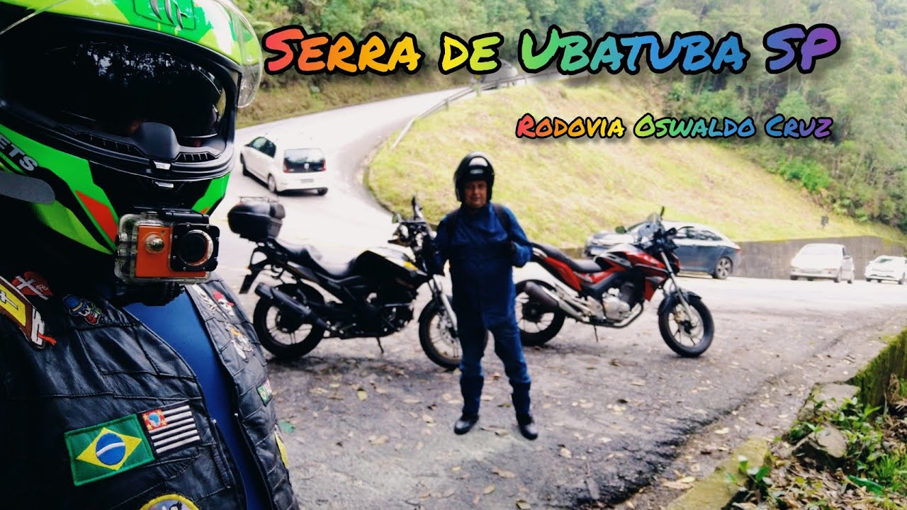Serra de Ubatuba ... Descendo a Serra de Ubatuba na calma com a fazer ...