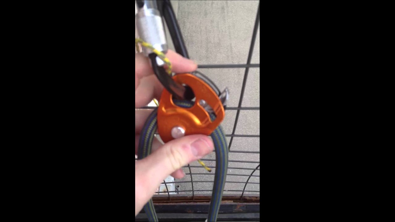 Petzl Micro Traxion short demo - YouTube