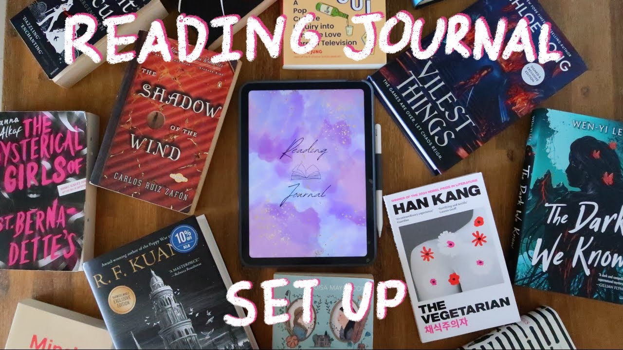 2025 Digital Reading Journal | challenges, trackers, book reviews - YouTube