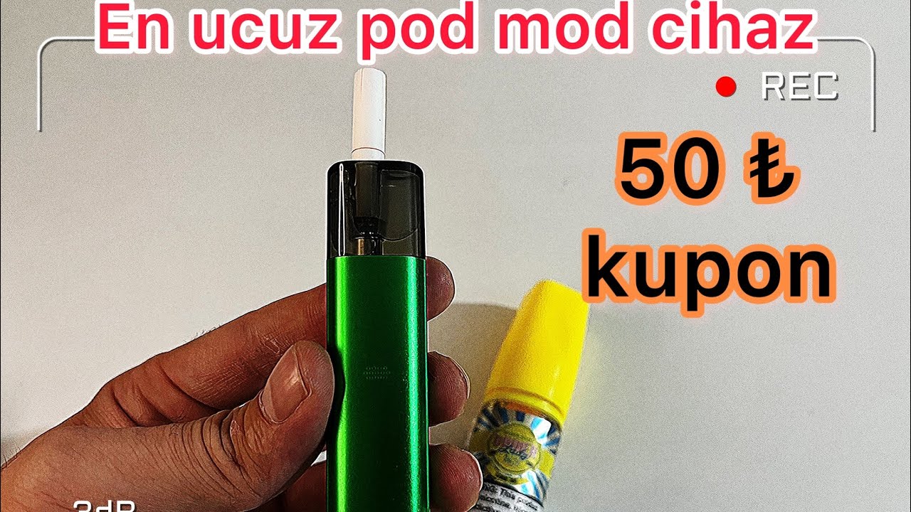 Türkiye'nin En Ucuz ve En Kullanışlı Pod Mod Cihazını İnceledim - YouTube