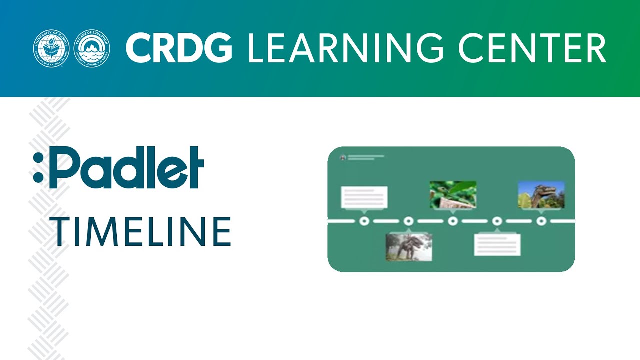 How to Create a Timeline with Padlet - YouTube