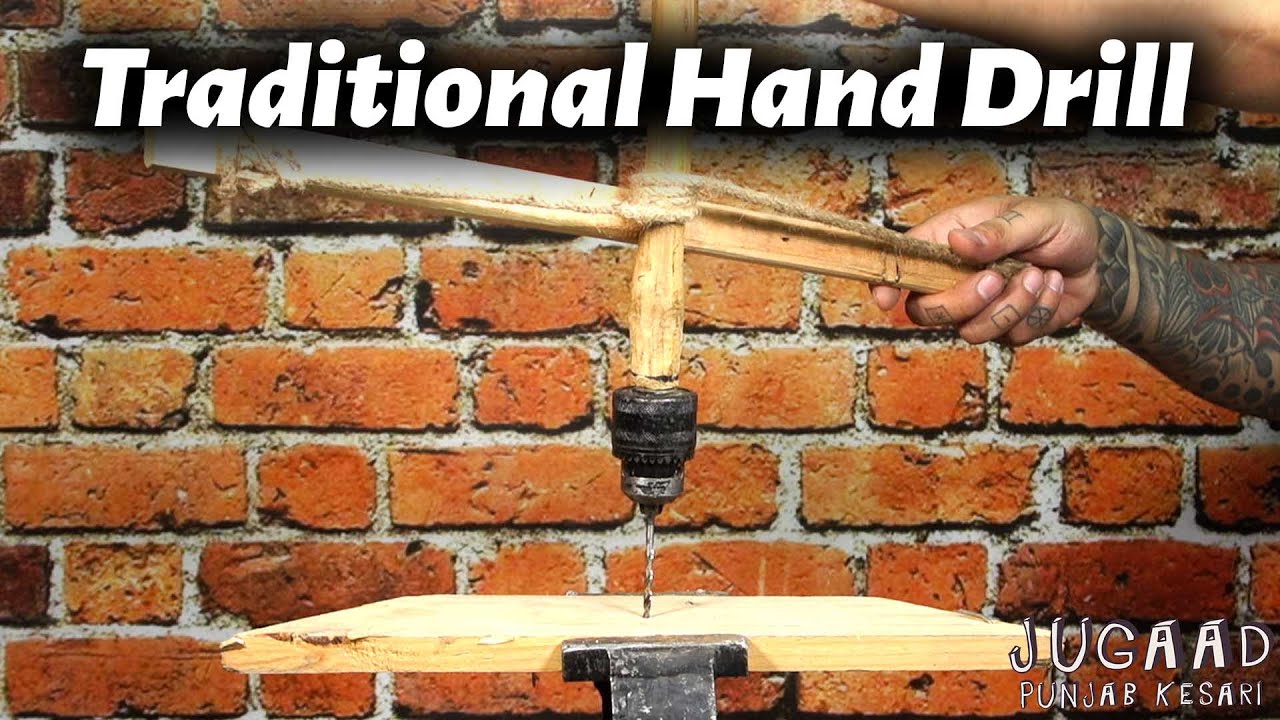 Traditional Hand Drill - YouTube