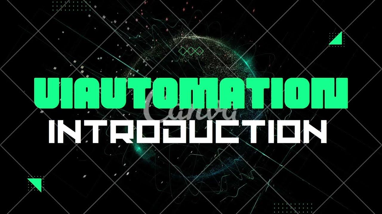 1. Introduction to UIA-v2 - YouTube