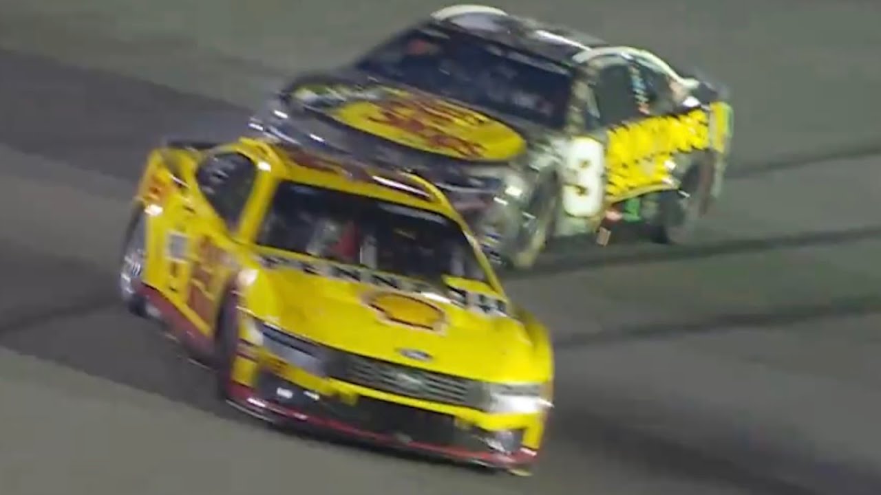 Austin Dillon Wrecks, Joey Logano, and Denny Hamlin to win Richmond ...